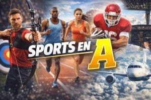 Sports en A : liste complète des disciplines commençant par la lettre A